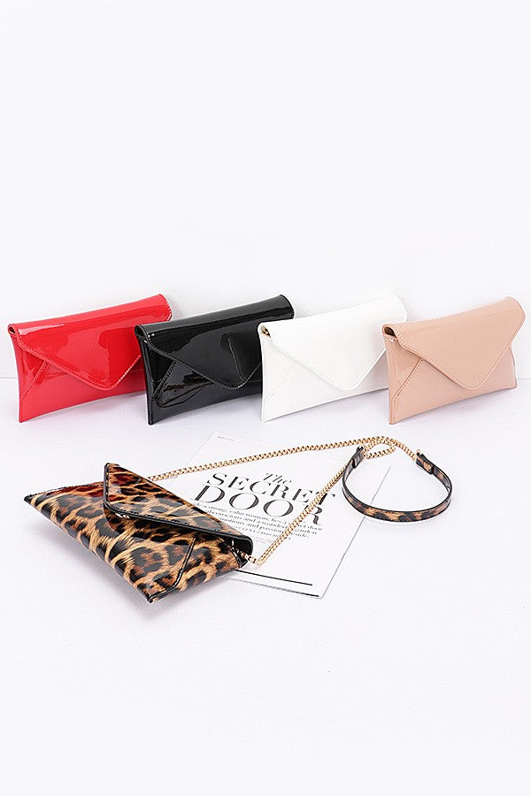 Patent Envelope Clutch – Sole Statesboro