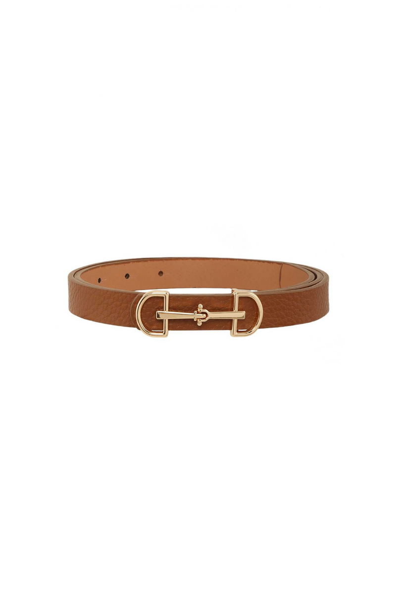 Skinny Horse Bit Buckle Belt – Sole Statesboro